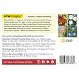 Burpee Trellis & Fence Garden Starter Garden Flower Seed Collection, 1 ...