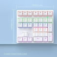 Corded Mechanical Numeric Keypad 34-Key Compact Numpad for Business ...