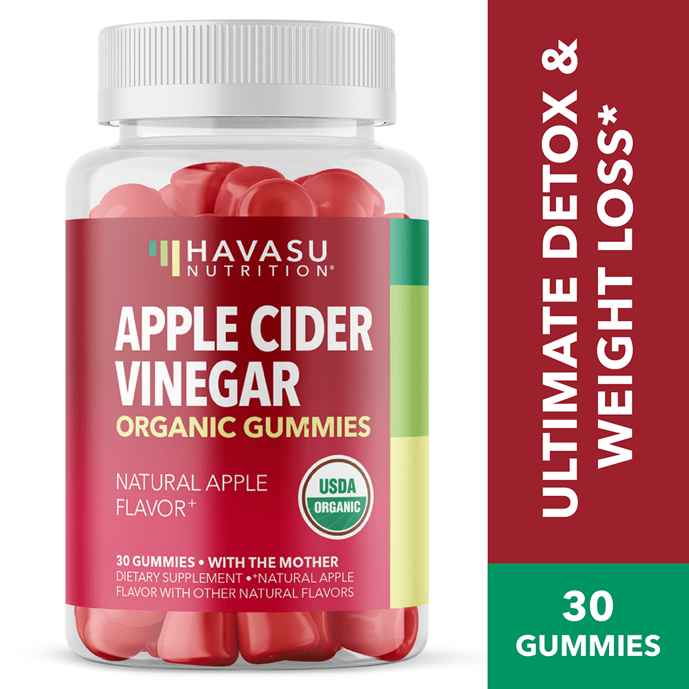 Havasu Apple Cider Vinegar Gummies With The Mother | Gummies for Detox ...