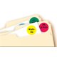 Avery Removable Print/Write Color Coding Labels, 3/4" Round, Assorted ...