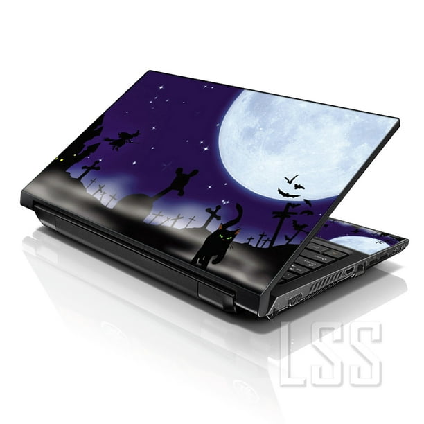 LSS 17 17.3 Inches Laptop Notebook Skin Sticker with 2 Wrist Pads ...