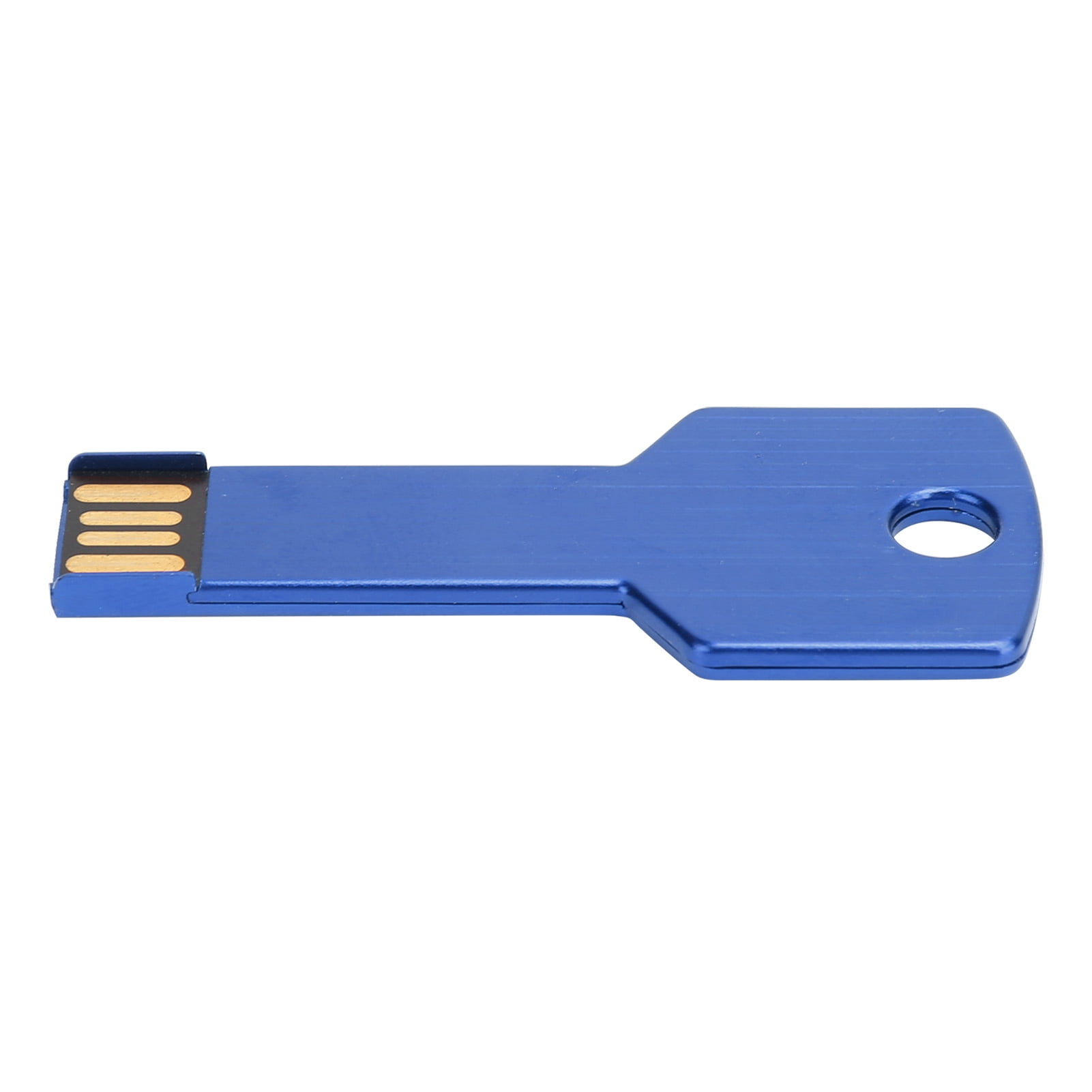 Unidad Flash USB Azul Disco de Memoria USB con Forma de Llave Disco en ...