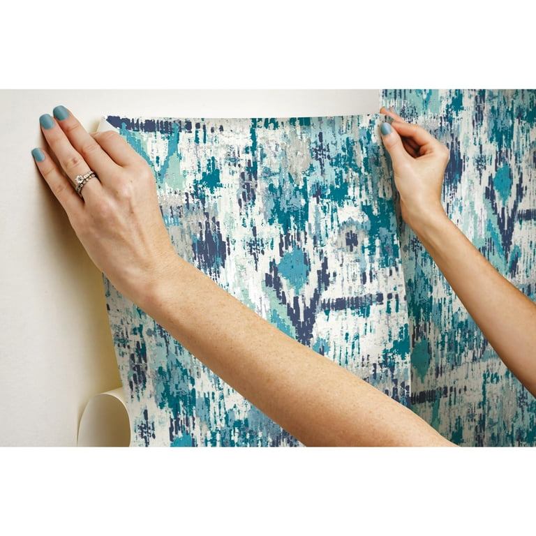 Blue Aztec Wallpaper