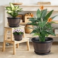 Large-Pots-for-Plant-Outdoor, Plastic Whiskey Barrel Planters Plant ...