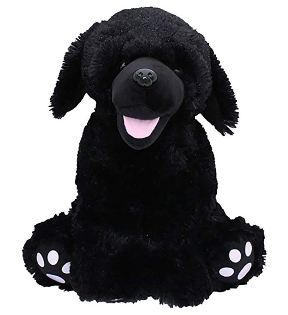 cuddly soft 16 inch stuffed black lab ....we stuff 'em...you love 'em ...