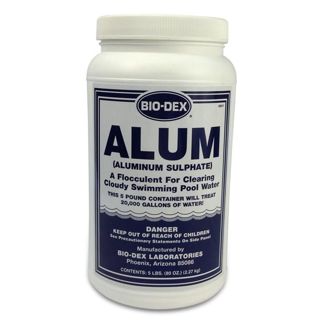 Bio Dex Laboratories AL125 5 lbs Dry Alum, Case of 6 - Walmart.com ...
