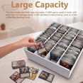 4 Pack Trading Card Storage Box, 3200 Count Cardboard Card Boxes with ...