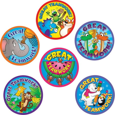 Great Teamwork Jumbo Stickers - Walmart.com