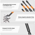 5-Piece Cross Torque Screwdriver Bit Set, High Hardness Steel Non-Slip ...