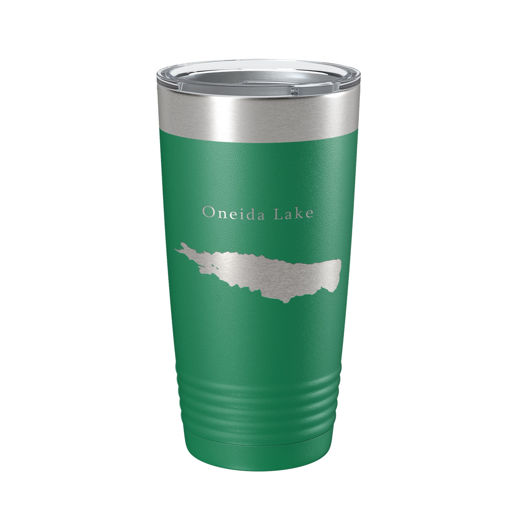 Oneida Lake Map Tumbler Travel Mug Insulated Laser Engraved Coffee Cup ...