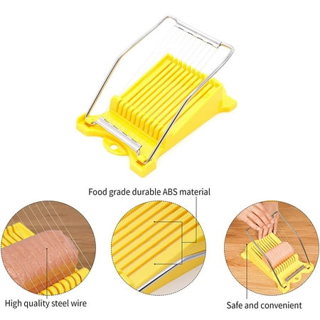 Spam Slicer, Boiled Egg Slicer Soft Cheese Slicer Luncheon Meat Slicer ...