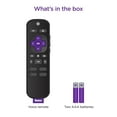 Roku Official Voice Remote for Smart Roku TVs, Players and Audio with ...