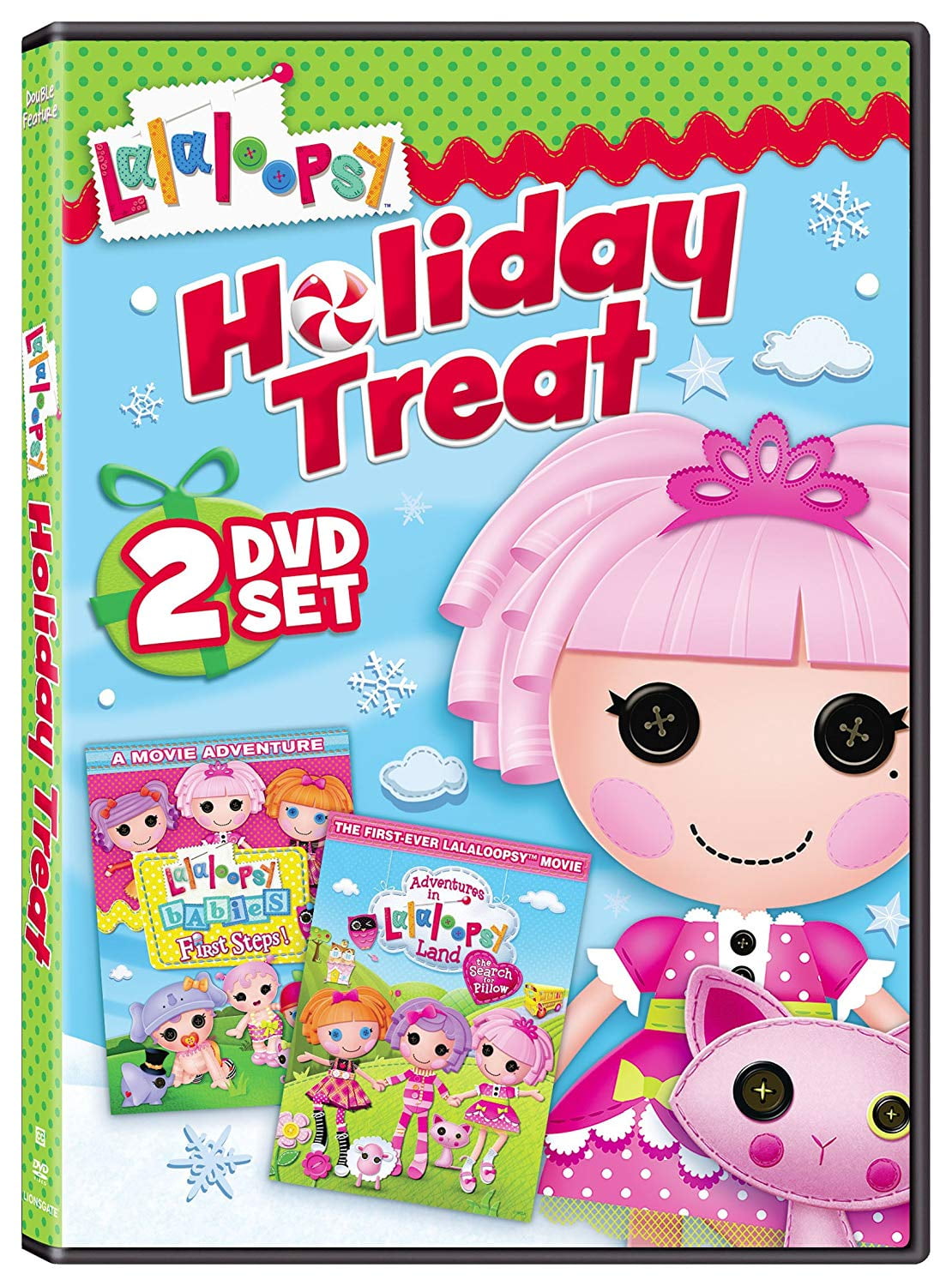 Buy Lalaloopsy Holiday Treat Double Feature Dvd By Malia Ashley