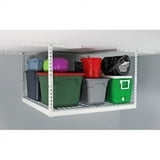 MonsterRax 4x6 Overhead Storage Rack - Hammertone - 12" - 21" Drop Down ...