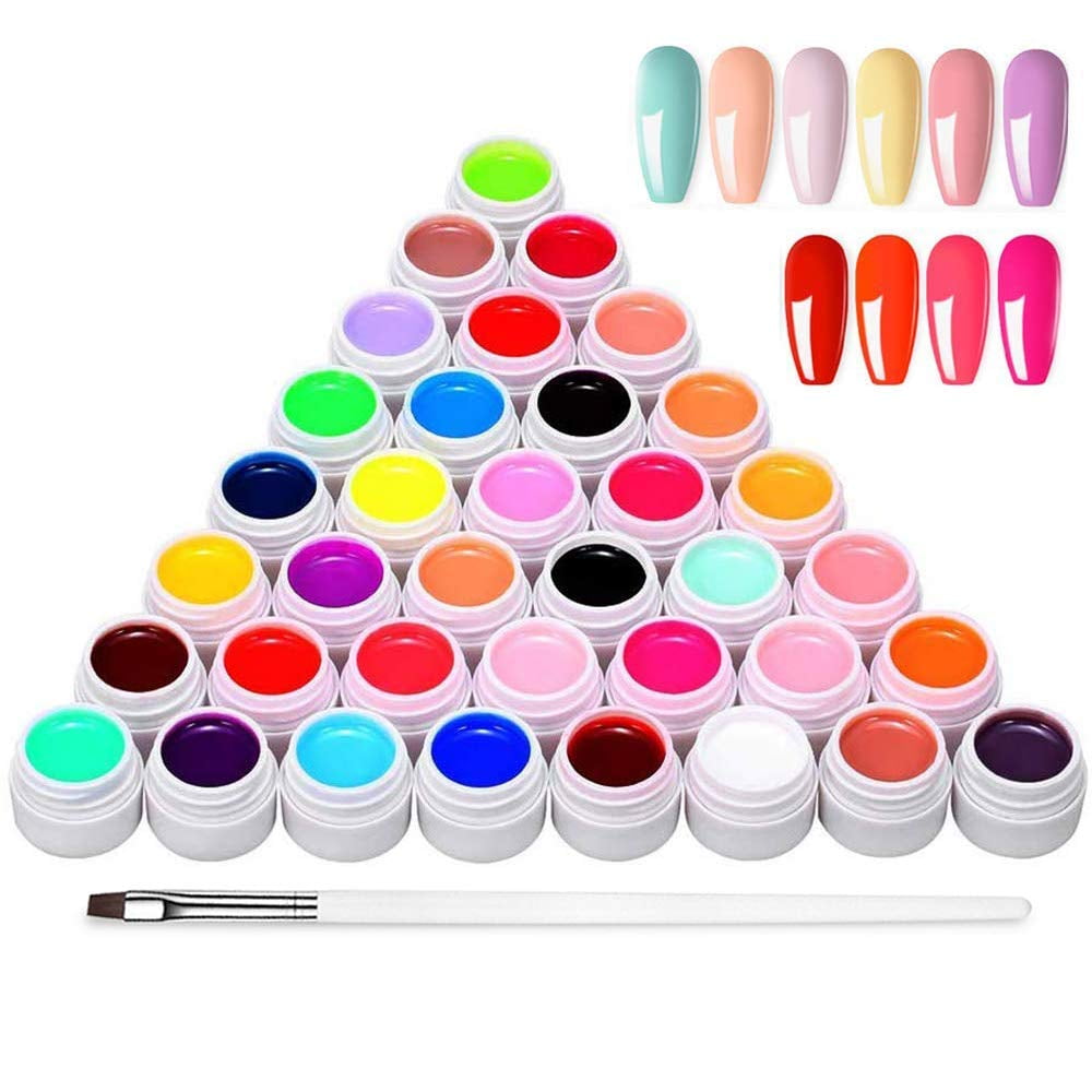Click here for Heily 36 Colors Uv Color Gel  Uv Nails Set  Gel Co... prices