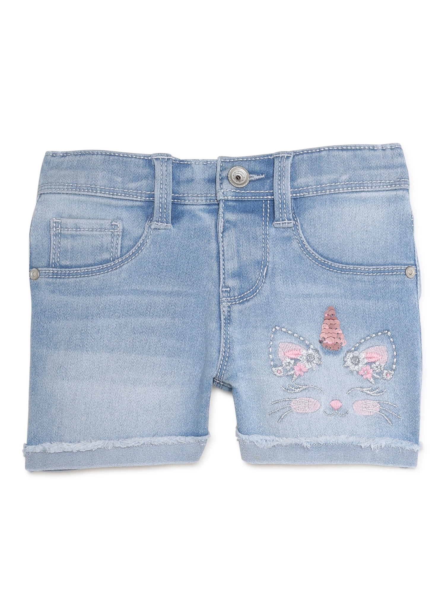 4 Girls Denim Shorts Size 6/6x - munimoro.gob.pe