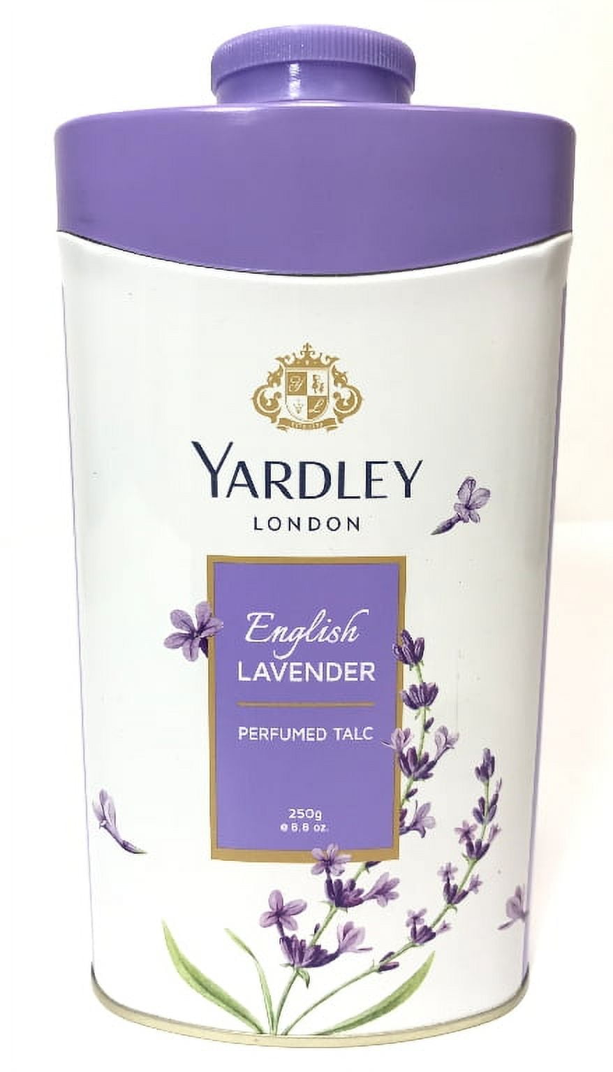 Yardley London Perfumed Talc English Lavender Talcum Powder 8.8 Oz (250 ...