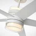 by Luminance Brands Lucere Ceiling Fan with LED Light Kit, 52 Inch ...