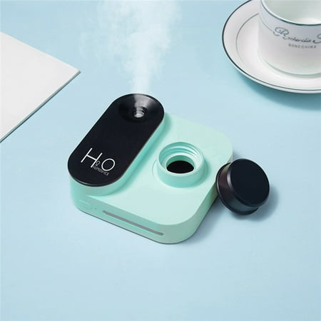 Mymisisa Camera Shape Mineral Water Bottle Humidifier Aroma Diffuser ...