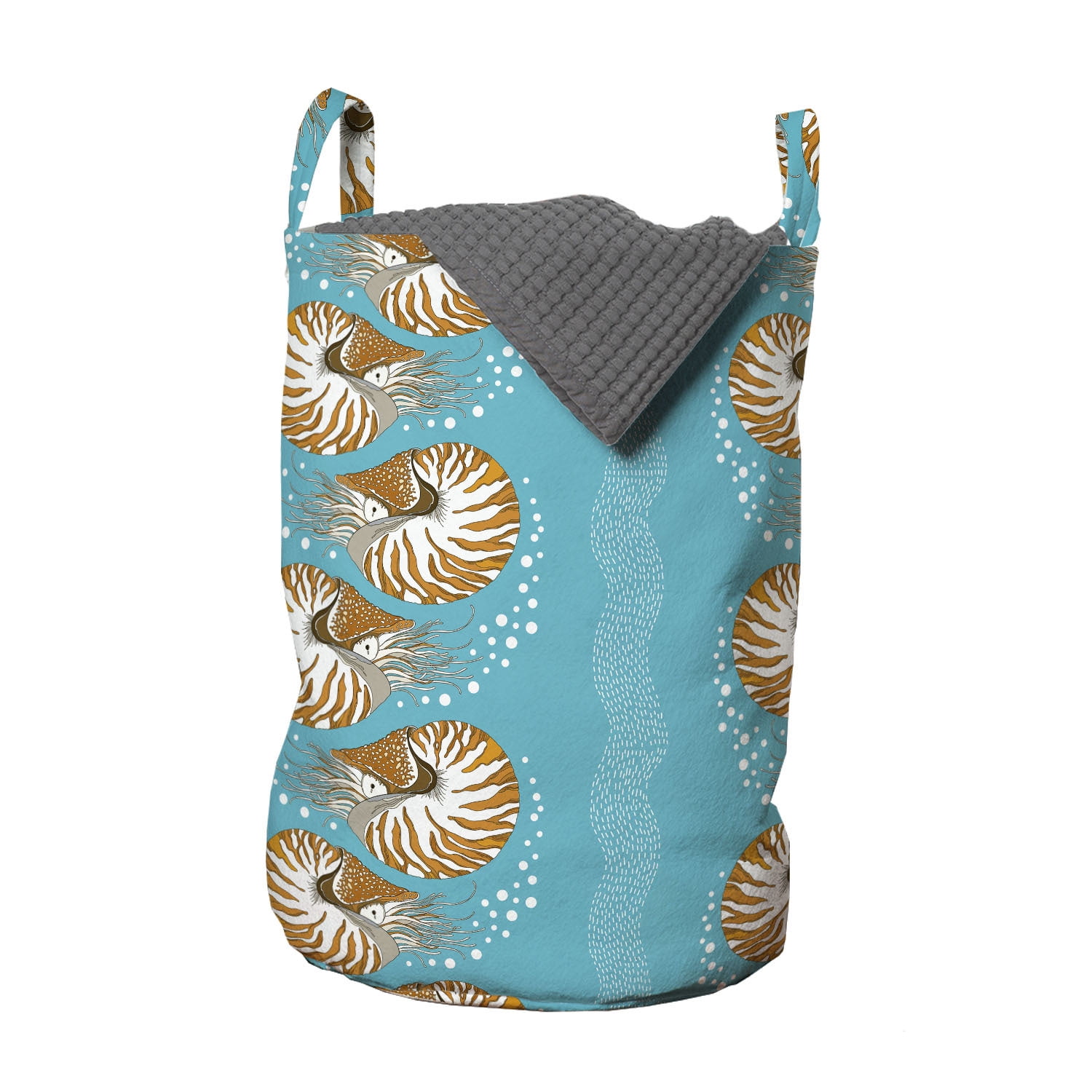 Underwater Laundry Bag, Exotic Chambered Nautilus Sea Creatures Deep ...