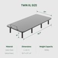 FLEXISPOT Dual Motors with Wireless Remote, Adjustable Bed Frame, Zero ...