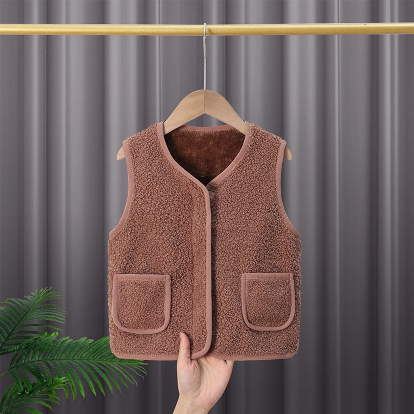 Click here for Dexiang Girls Vest Winter Padded Warm Jacket Outer... prices