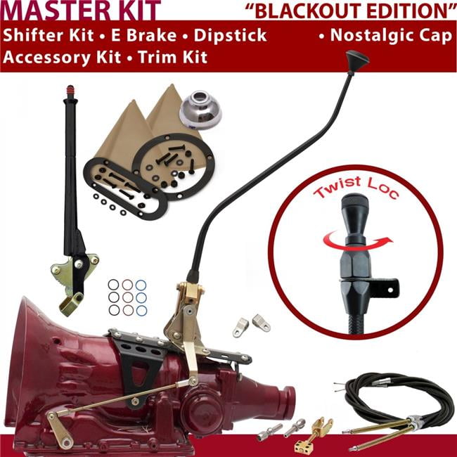 American Shifter C4 Shifter Kit 23 in. Swan E Brake Cable Clevis Trim ...