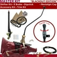 American Shifter C4 Shifter Kit 23 in. Swan E Brake Cable Clevis Trim ...