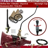 American Shifter C4 Shifter Kit 23 in. Swan E Brake Cable Clevis Trim ...