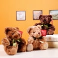 Soft Teddy Bear Plush - 1 Pack of Cute Stuffed Bears in 4 Colors ...