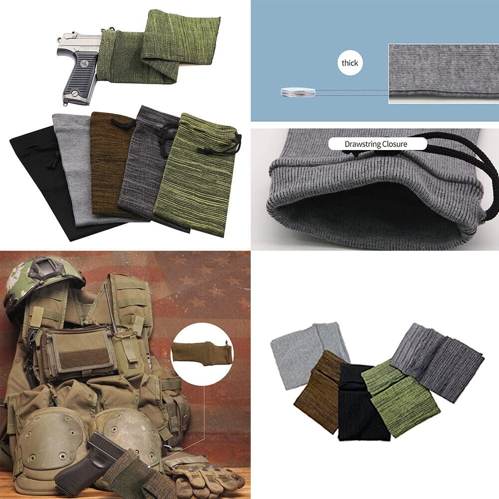 US Handgun Socks 16x4'' for Pistol Storage Gun Shield Cover soft cover ...