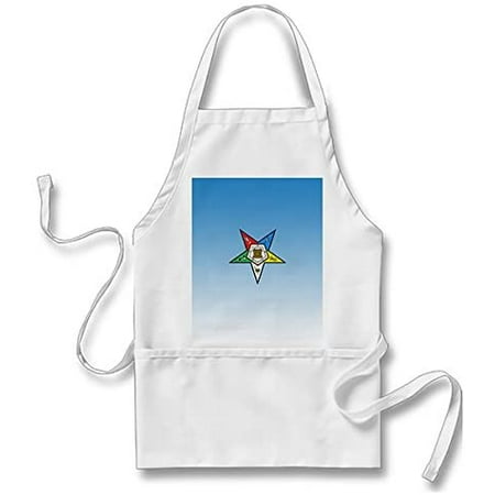 Funny OES Order of The Eastern Star Blue Apron White, One Size Fits ...