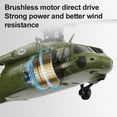 K200 UH-60 Simulation BlackHawkk 6CH RC Helicopter with One-Key ...