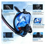 Adult Diving Mask Full Face Anti-Fog Snorkeling Mask Kid Swimming ...