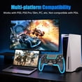 Controller for PS5, /Slim//Steam Deck/PC, Hall Effect Joystick, Dual ...