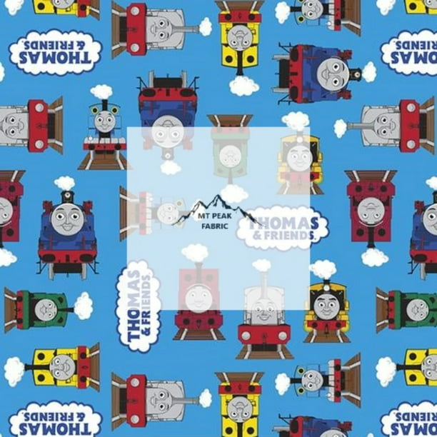 Thomas the Train Cotton Fabric - Walmart.com