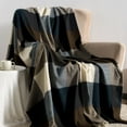 VERAMUSE Buffalo Plaid Throw Blanket for Couch 51"X63" Farmhouse ...