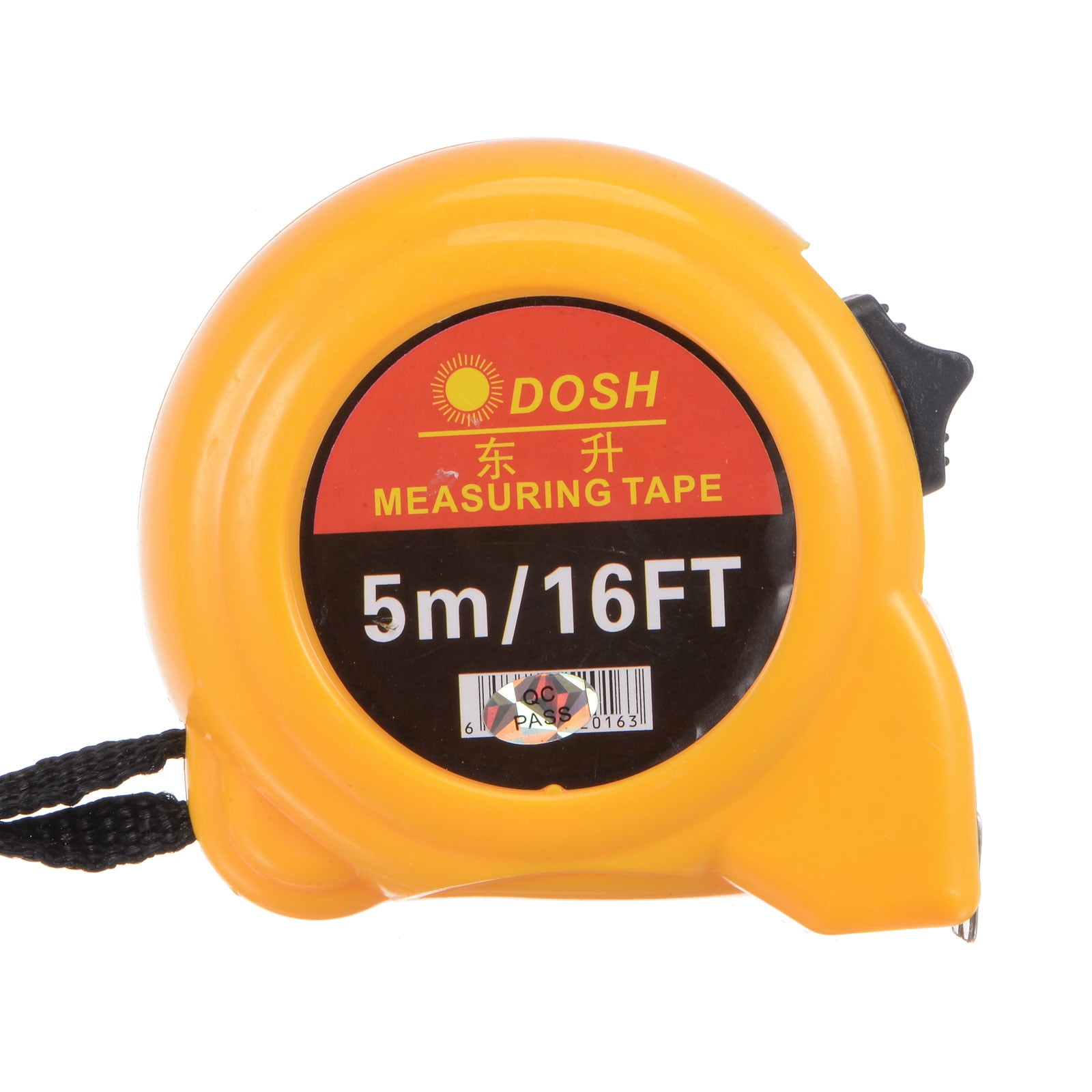 Self Lock Tape Measure 5M Metric Retractable Ruler Steel Measuring Tape ...