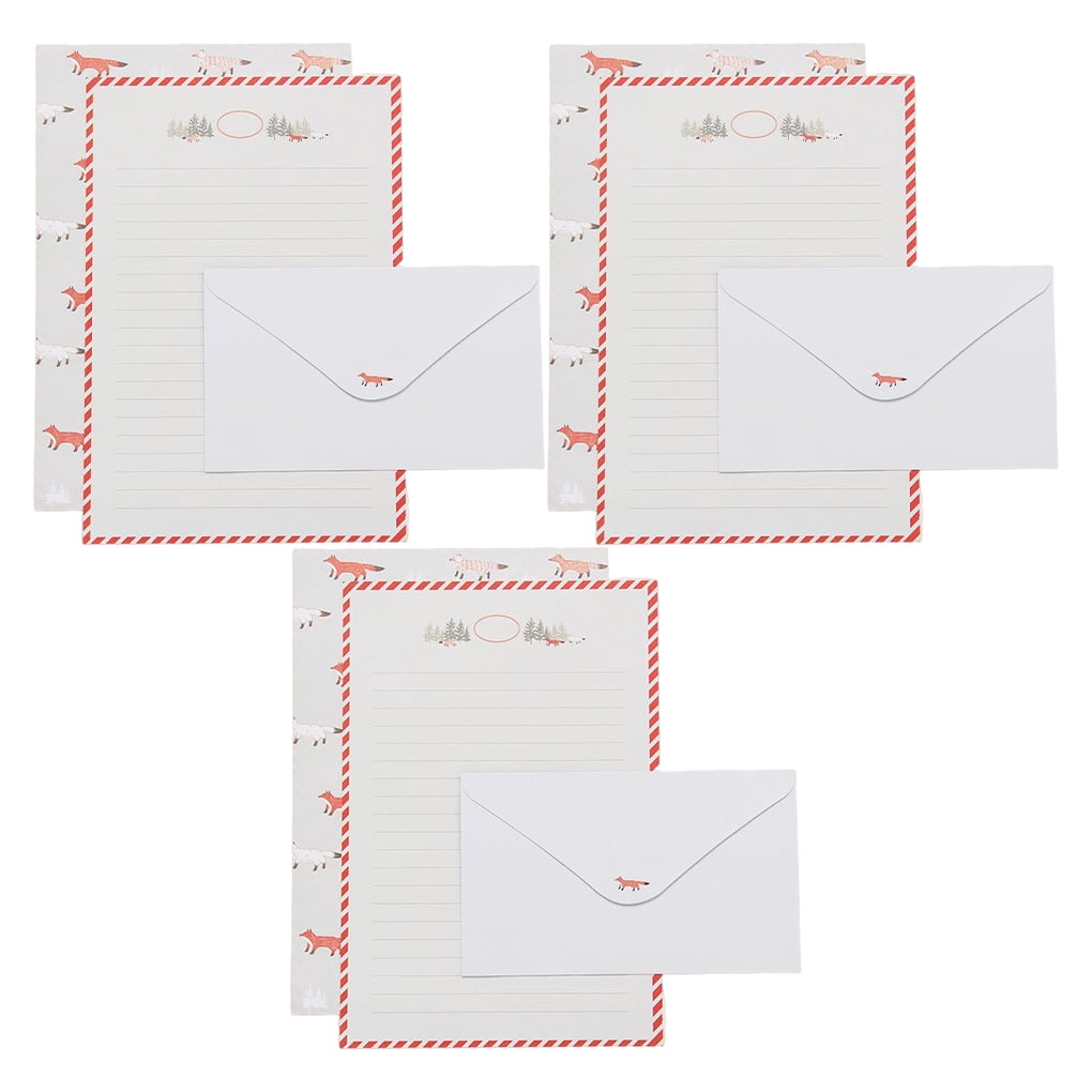 TureClos Envelope Kawaii Writing Stationery Paper Letter Papers ...
