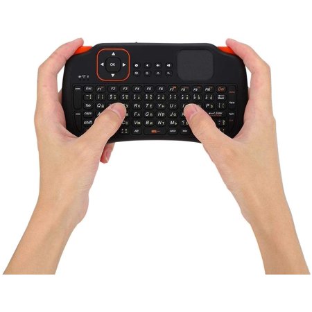Mini Wireless Keyboard, 83 Key QWERTY Keyboard Ergonomic Hand held High ...