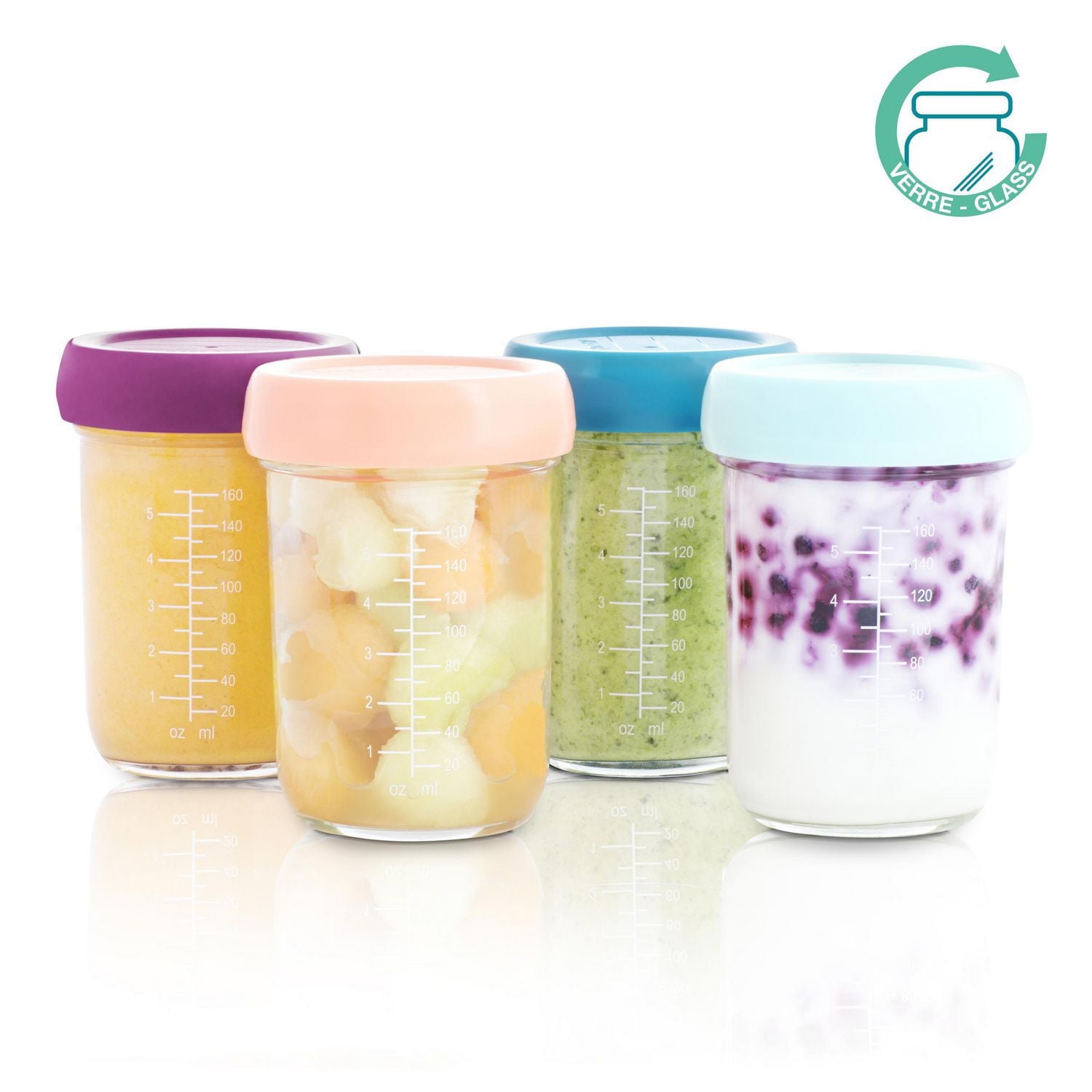 Click here for Babymoov Glass Food Storage Containers 8oz prices