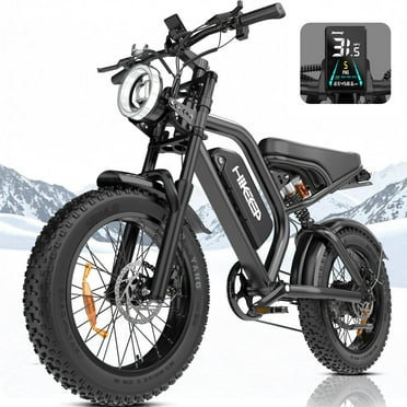 Movcan V70 Electric Bike for Adults, Peak 2500W 35mph 52V 23.4Ah ...