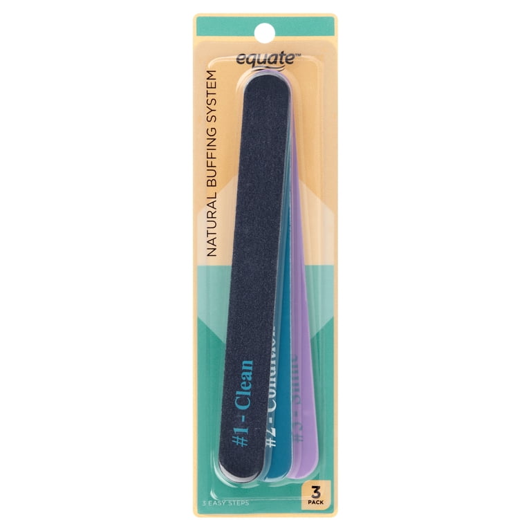 Equate Beauty Nail Care Fingernail Natural Buffing System,, 60% OFF