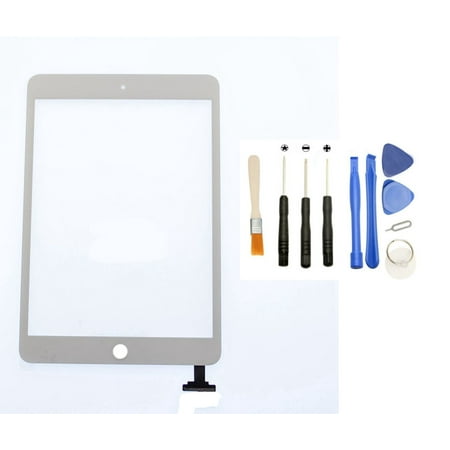 Games&Tech White Digitizer Touch Screen Glass Replacement without IC ...