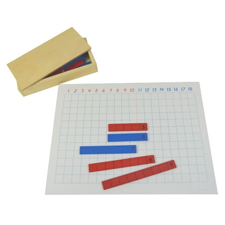 IFIT Montessori Addition Strip Board, Montessori Toys Math Material ...