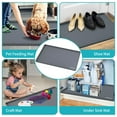 "Under Sink Mat 34""x22"", Silicone Waterproof, Holds 3 Gallons ...