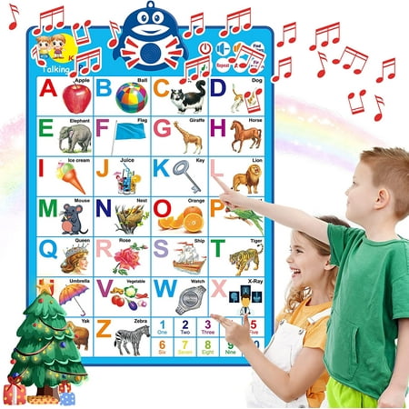 XGBB Alphabet Poster, Interactive Talking Alphabet Wall Chart ...