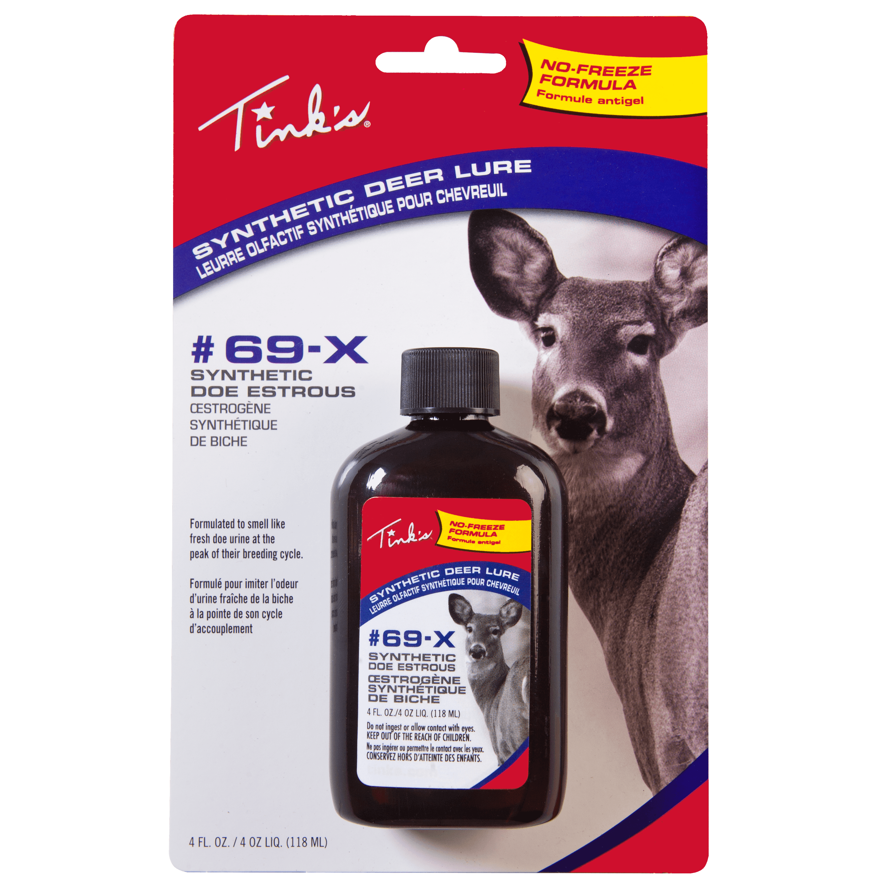 Tinkâ sÂ® #69-X Synthetic Doe Estrous Deer Lure 4 fl. oz. Bottle ...
