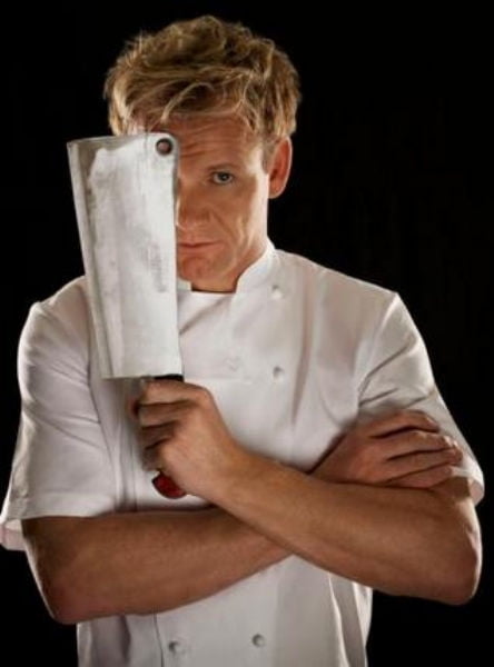 Gordon Ramsay Poster Cleaver 24x36 Art Poster 24x36 Multi-Color Square ...