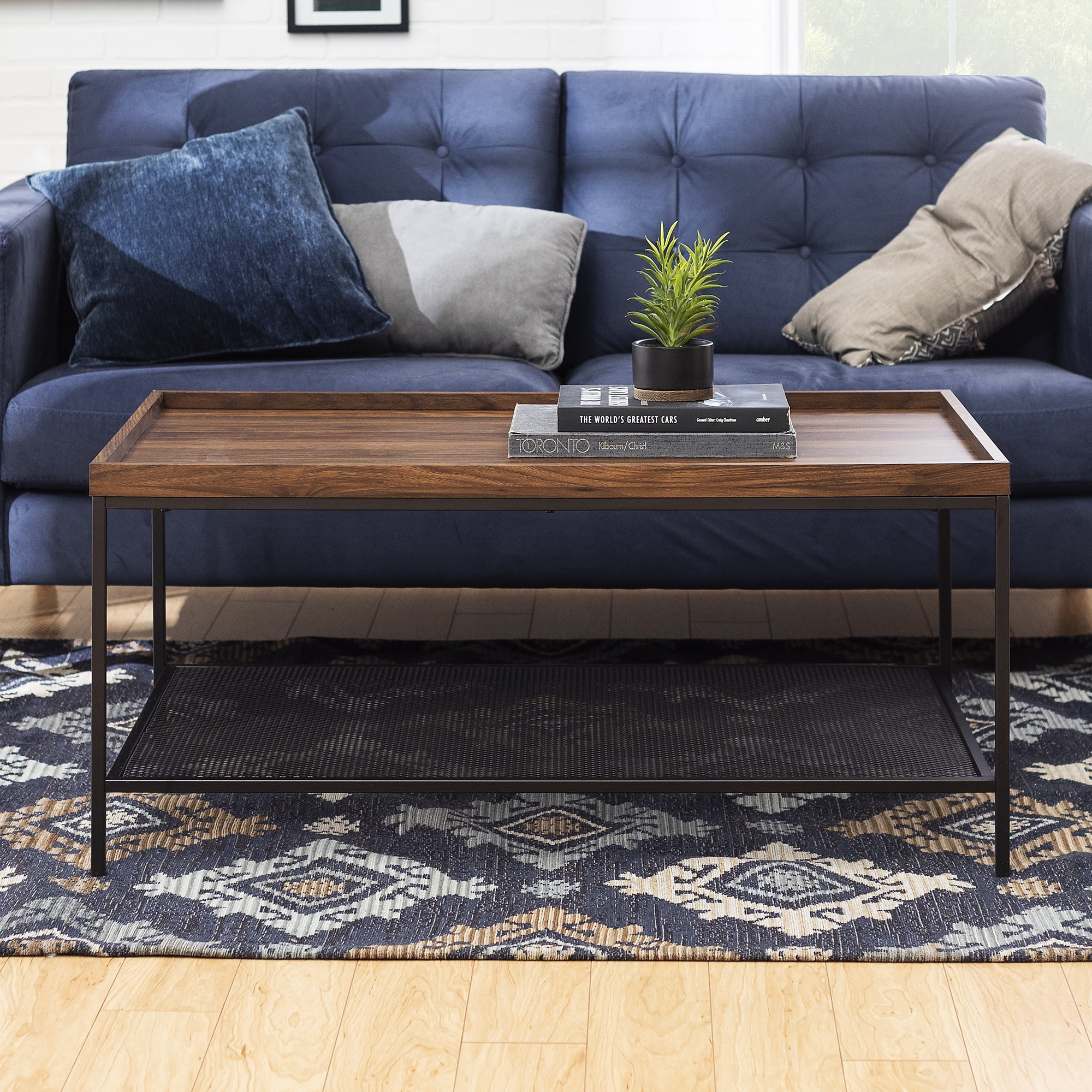 Frankie Tray Top Dark Walnut Coffee Table by River Street Designs ...